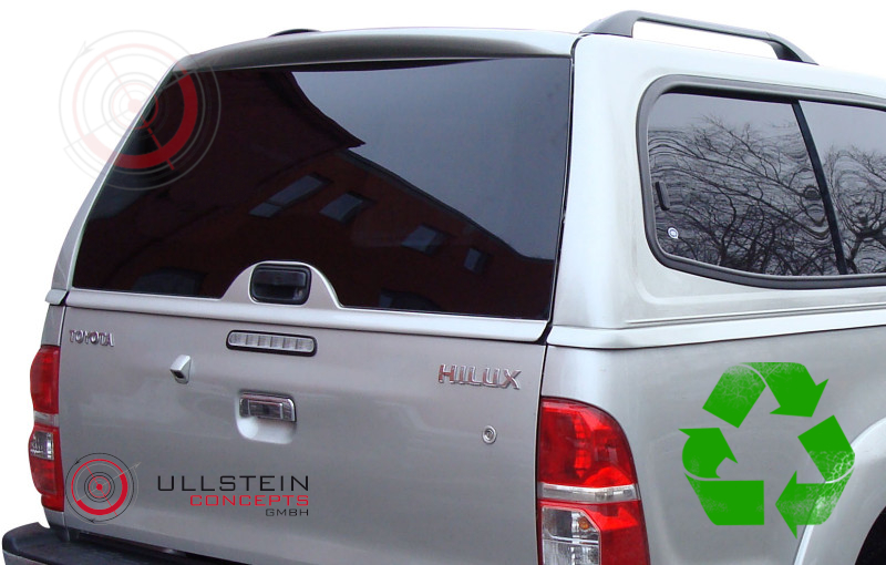 Toyota Hilux Hardtop Canopy Sammitr V2 sliding windows – Extra Cab ...