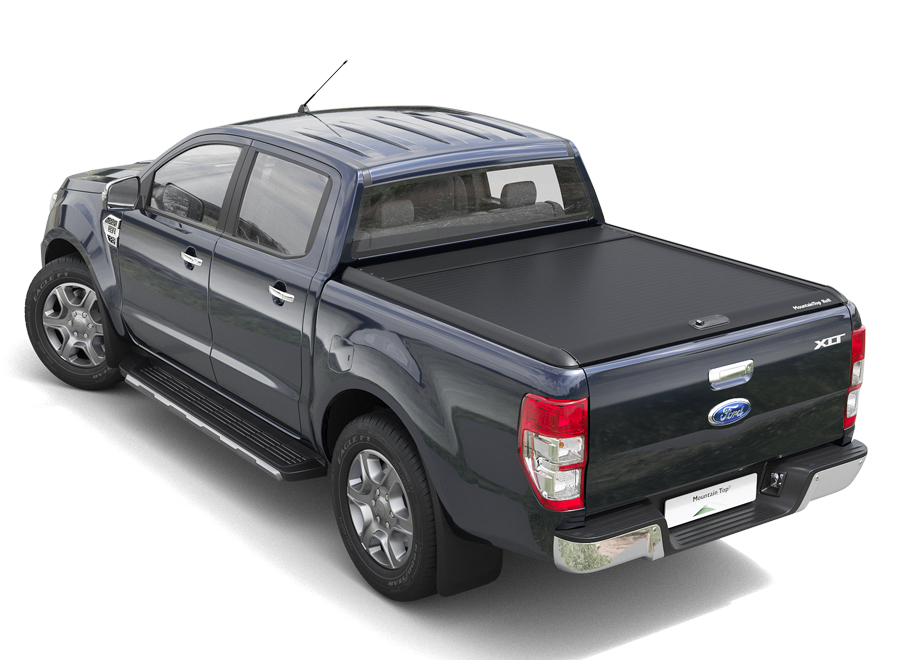 Abdeckung Mountain Top Rollo Black Ford Ranger Extrakabine Limited ...