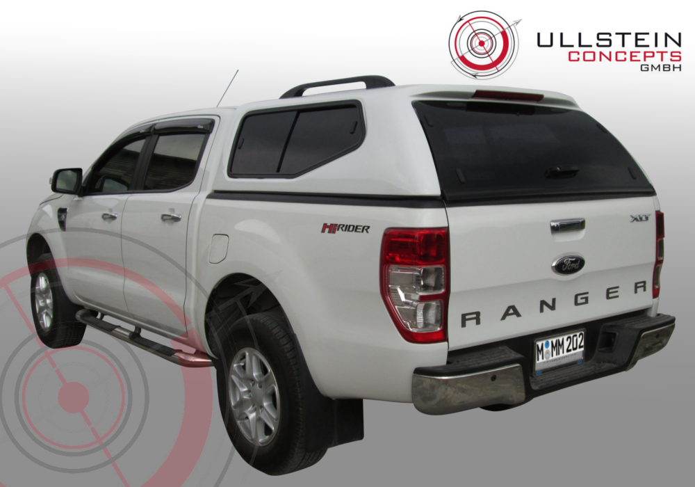 hardtop for the Ford Ranger 2012 & 2016 made of steel or plastics ...
