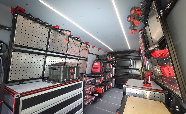 Milwaukee Tools Van Racking - Ullstein Concepts GmbH