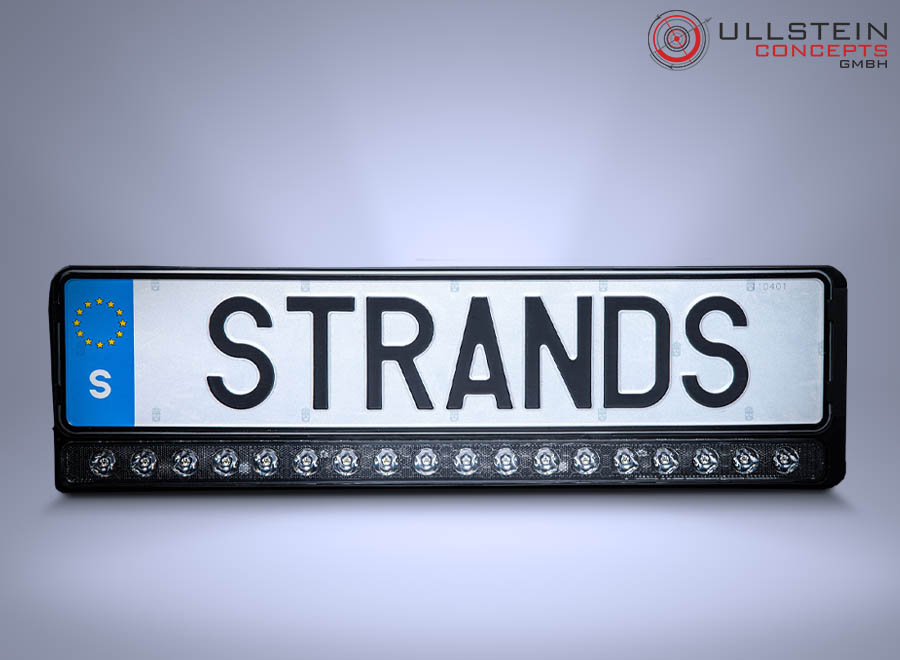 Strands - Nuuk E-Line License Plate LED Bar - Ullstein Concepts GmbH